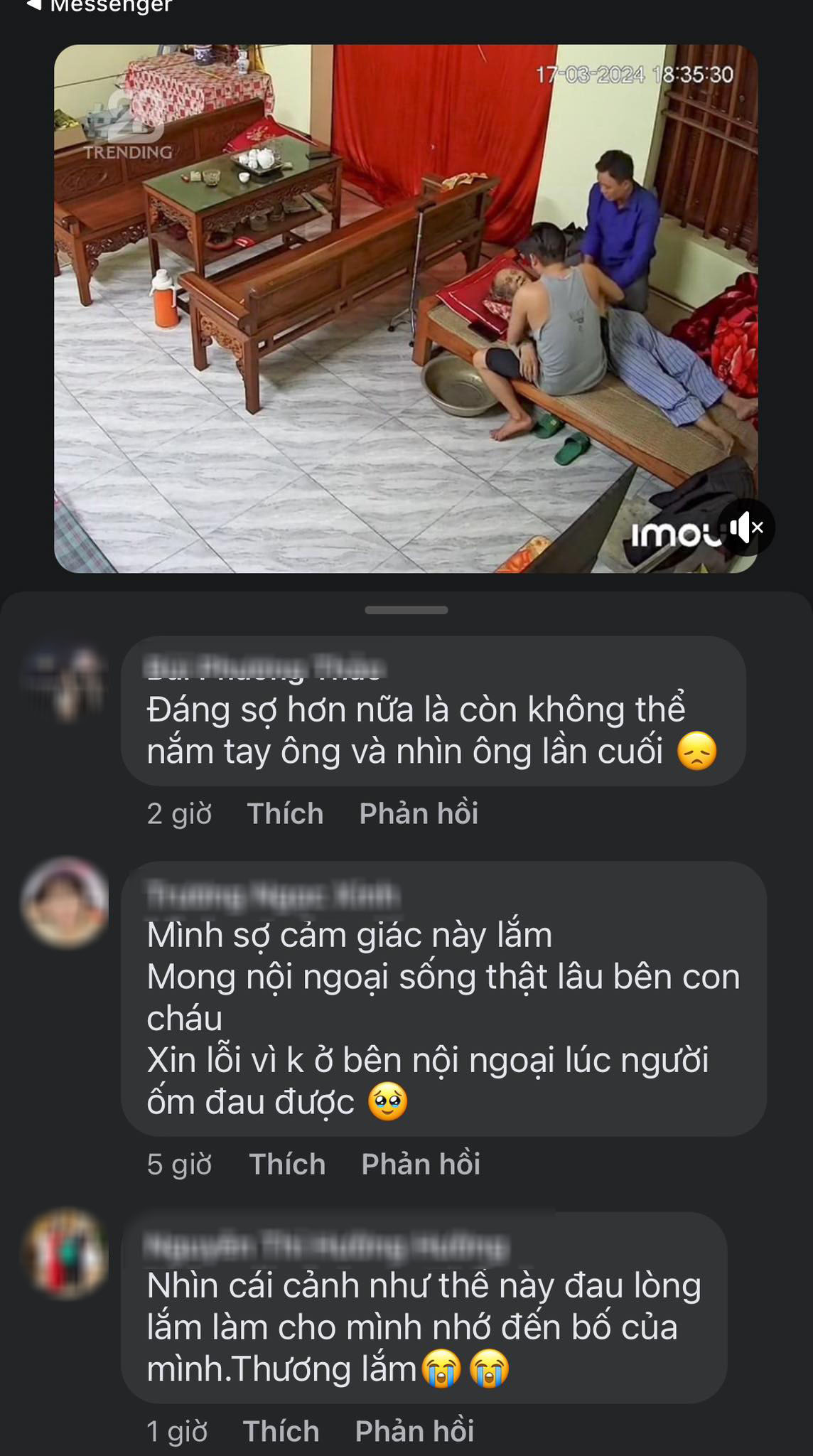 Đoạn clip 30s cùng tiếng gọi "ông ơi" không lời đáp khiến chúng ta khựng lại, à thì ra "sinh lão ...